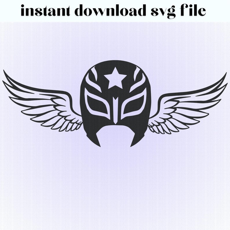 Pro Wrestling Lucha Libre Mask Svg for Cutting Machine Wrestling Shirt ...