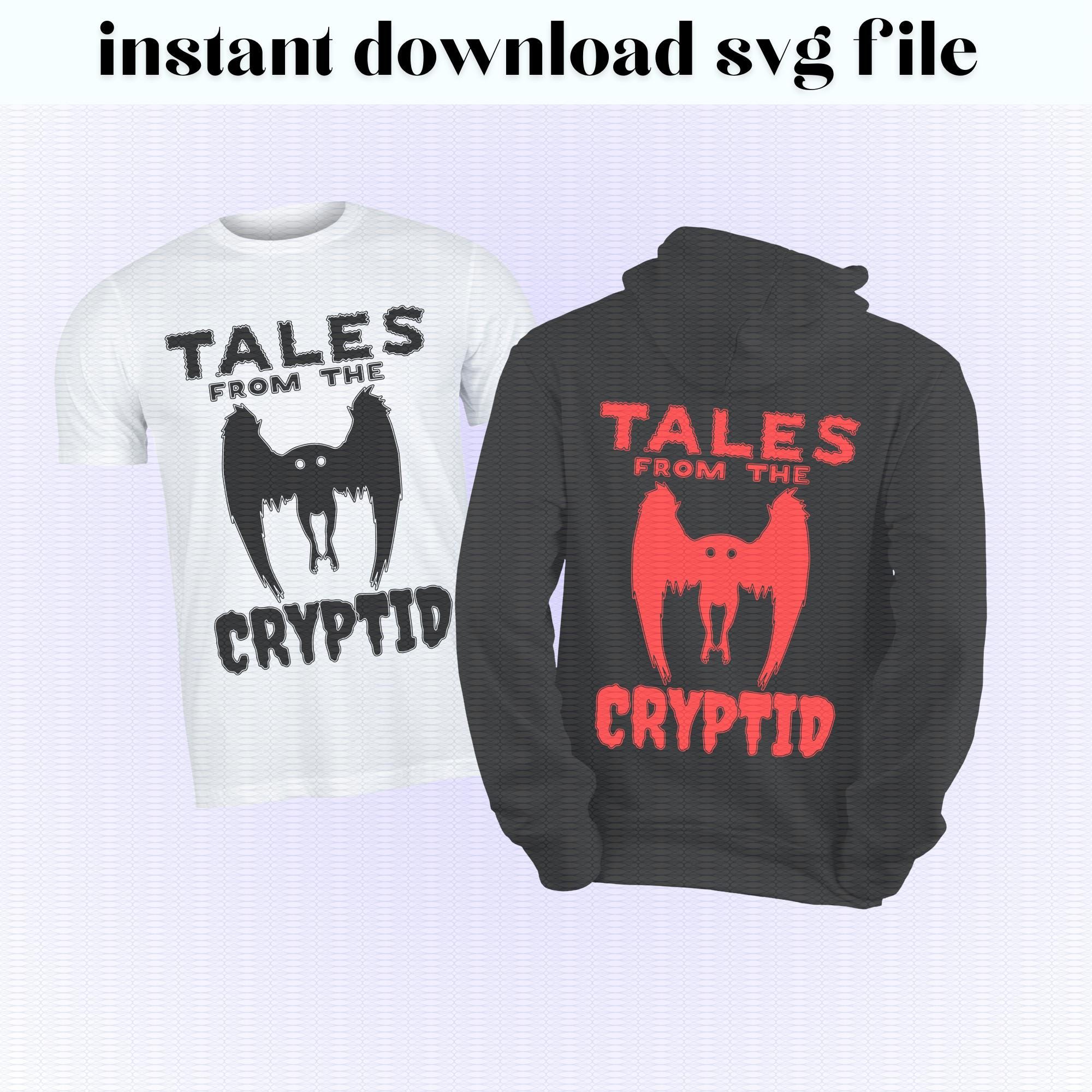 Tales From the Cryptid Mothman Svg Cutting Machine File for Goth ...