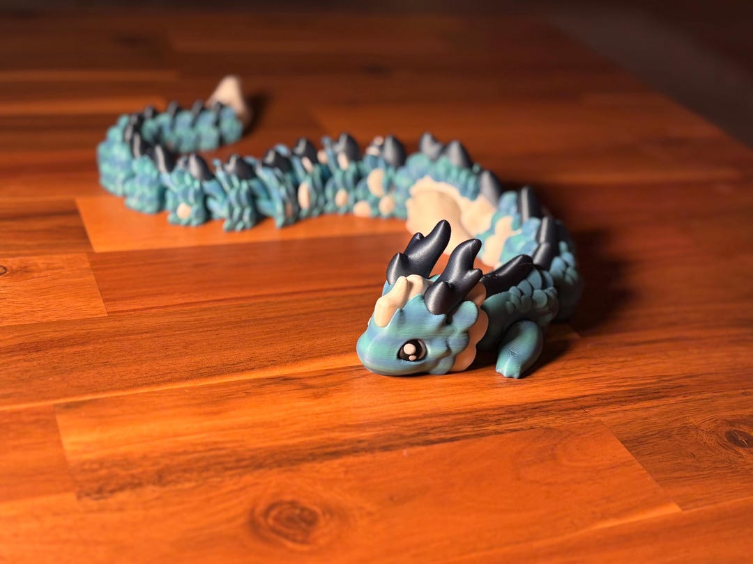 Kaida 19.5 Articulating Cloud Dragon BLUE VERSION Realistic 3D Super ...