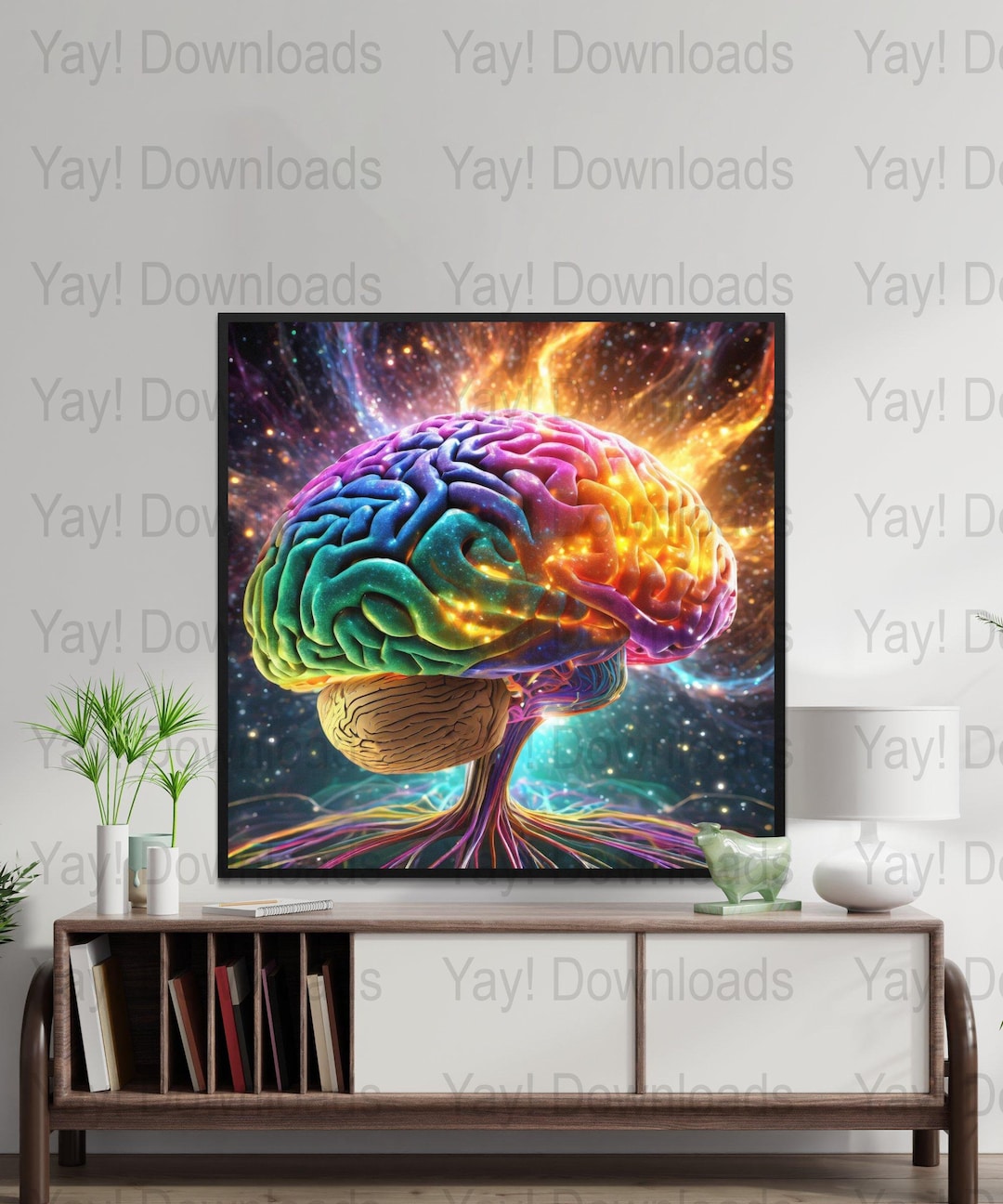 Brain PNG, Neurodiversity PNG, Neurology Art,psychedelic Brain Art ...