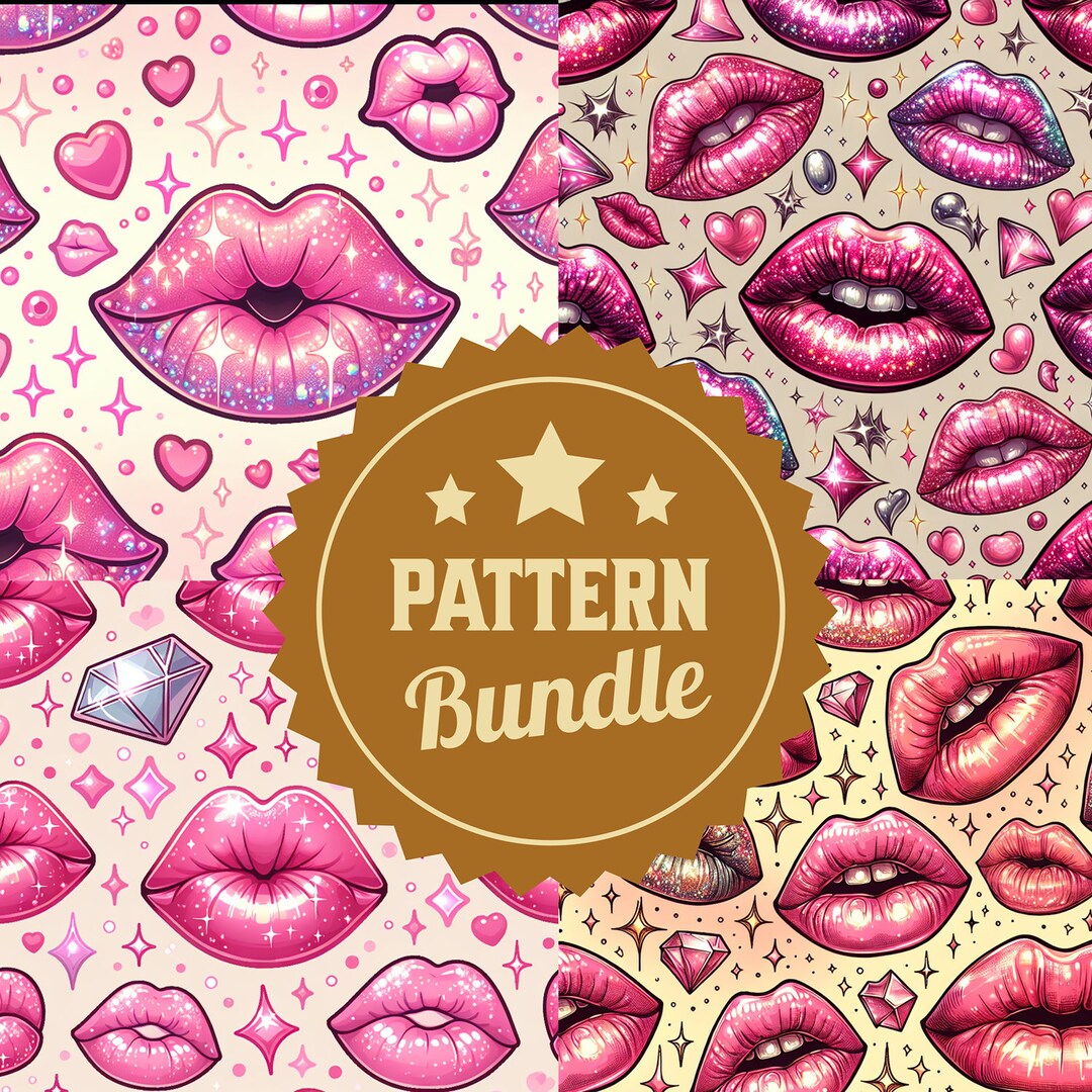 Lip Art, Lip PNG, Craft Lips, Lip Patterns, Scrapbook Lips, AI Lips ...