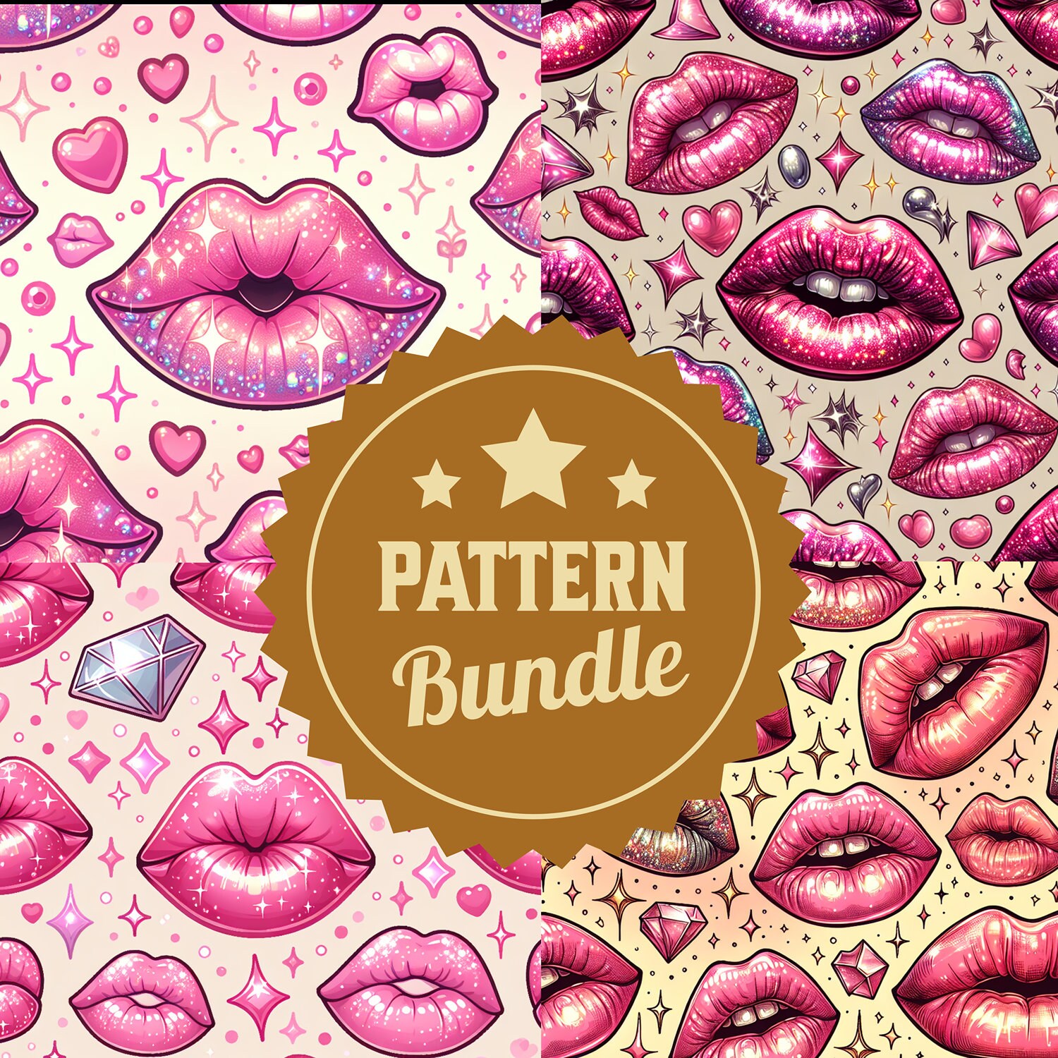 Lip Art, Lip PNG, Craft Lips, Lip Patterns, Scrapbook Lips, AI Lips ...