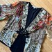 Vintage Y2K Patchwork Floral Duster Top Sz L - Etsy