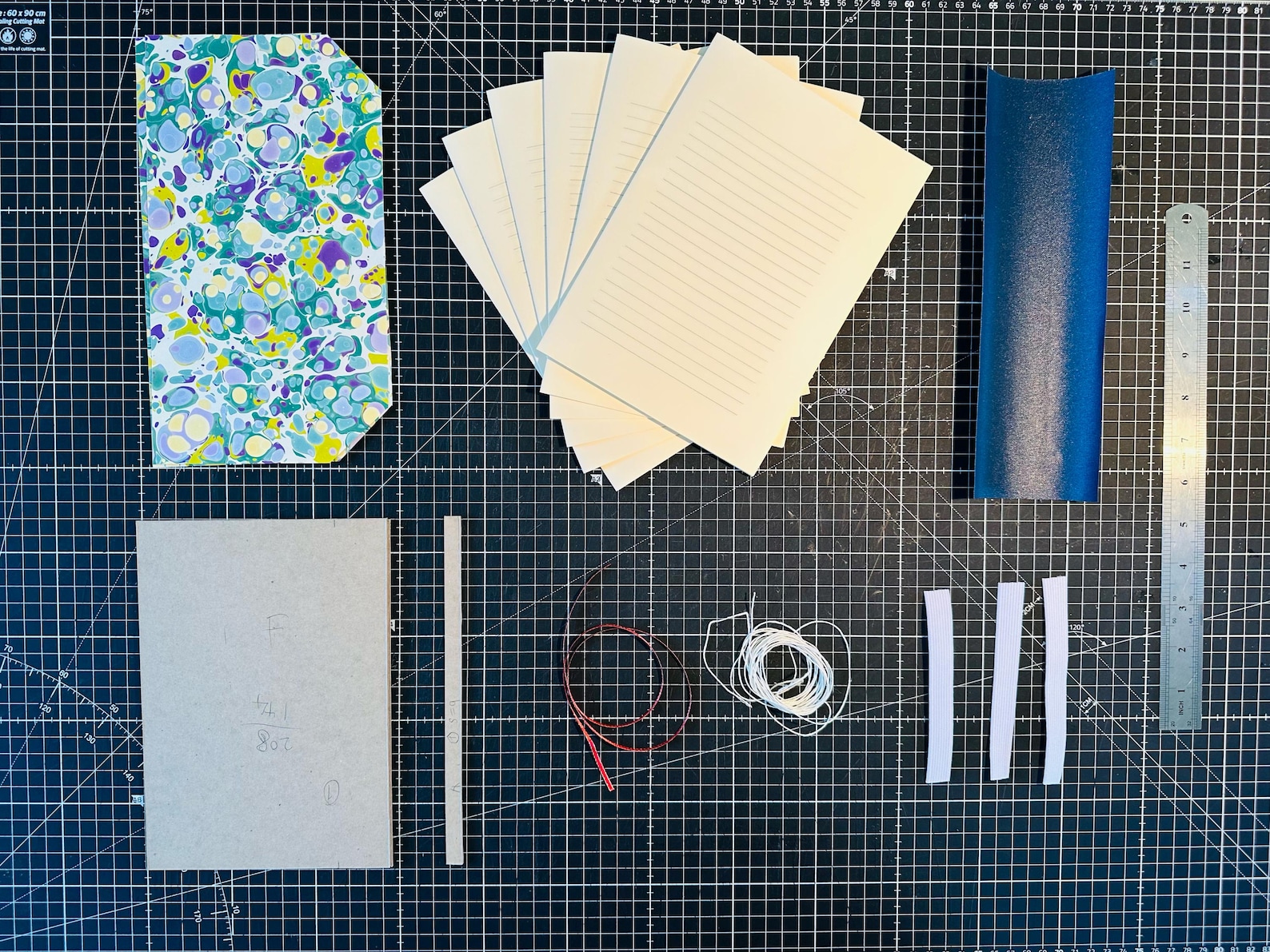 Handmade A5 Notebook With LINED Pages, Crafted by Traditional ...