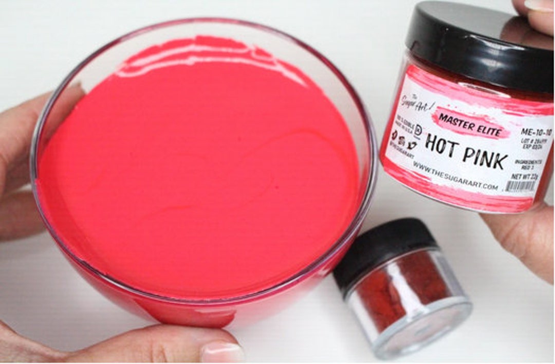 Hot Pink Master Elites Food Color From the Sugar Art - Small 4g Jars - Etsy