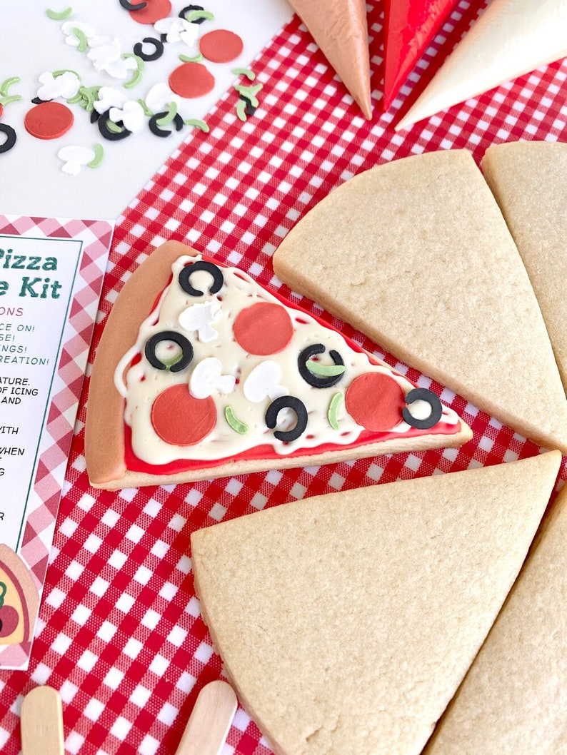 Sprinkle Swipe Stencils - Pizza Toppings - 4 Count - Etsy