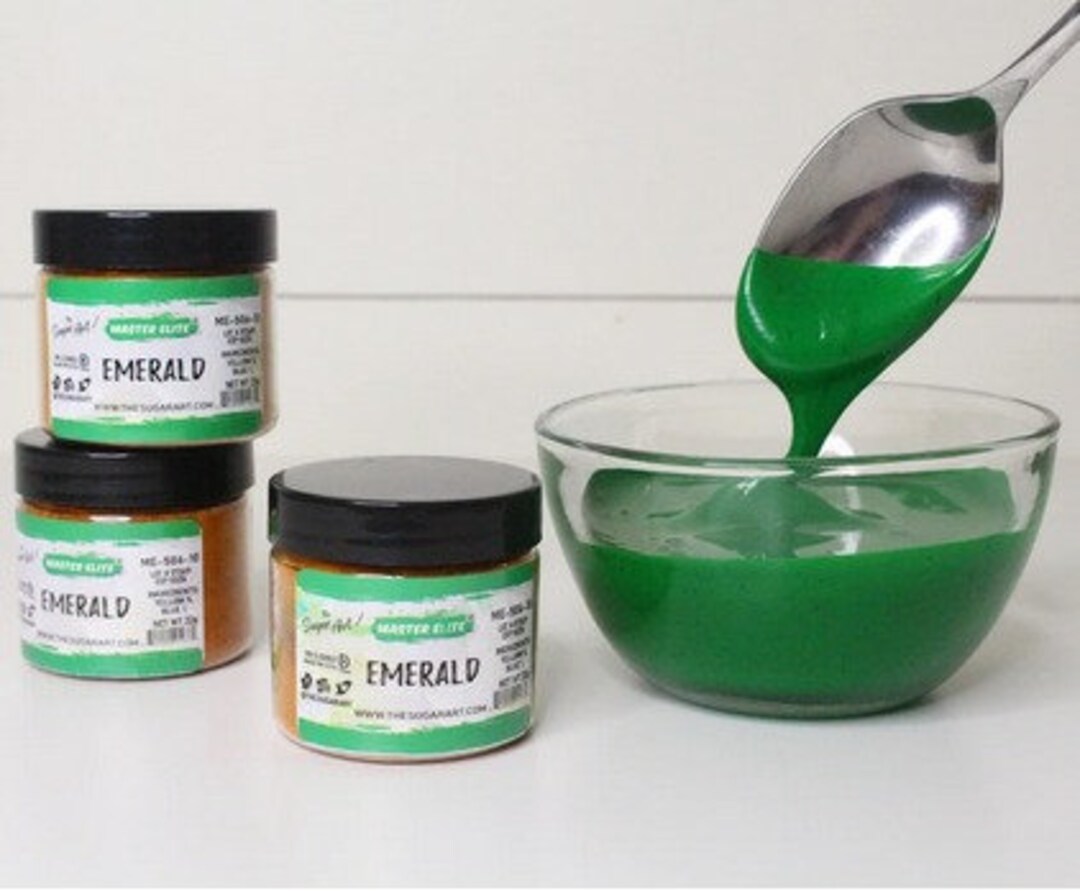 Emerald Green Master Elites Food Color From the Sugar Art - Small 4g ...