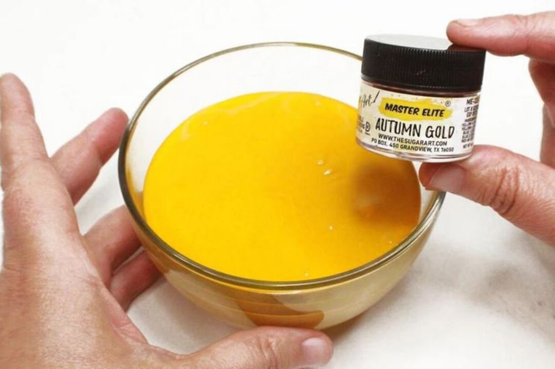 Autumn Gold Master Elites Food Color From the Sugar Art - Small 4g Jars ...
