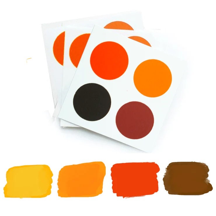 PYO Paint Palettes Fall Colors Pouch of 12 - Etsy