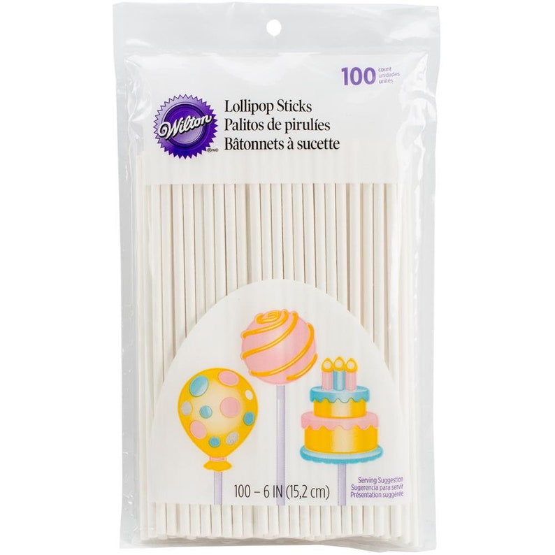 Wilton Sticks - Cookie Pop, Cake Pop, 6" or 8" - Etsy