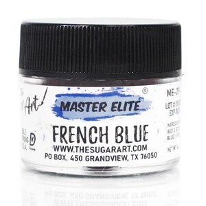 French Blue Master Elites Food Color From the Sugar Art - Small 4g Jars ...