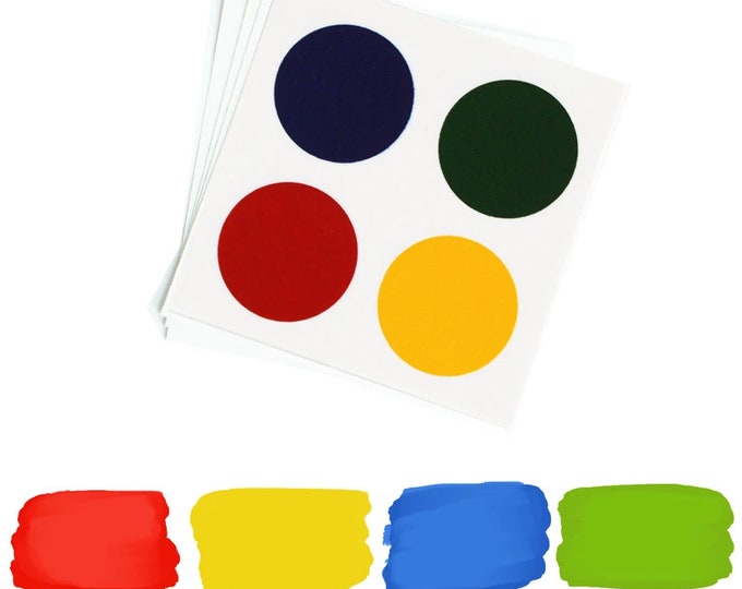 PYO Paint Palettes - Primary Colors - Pouch of 12 - Etsy