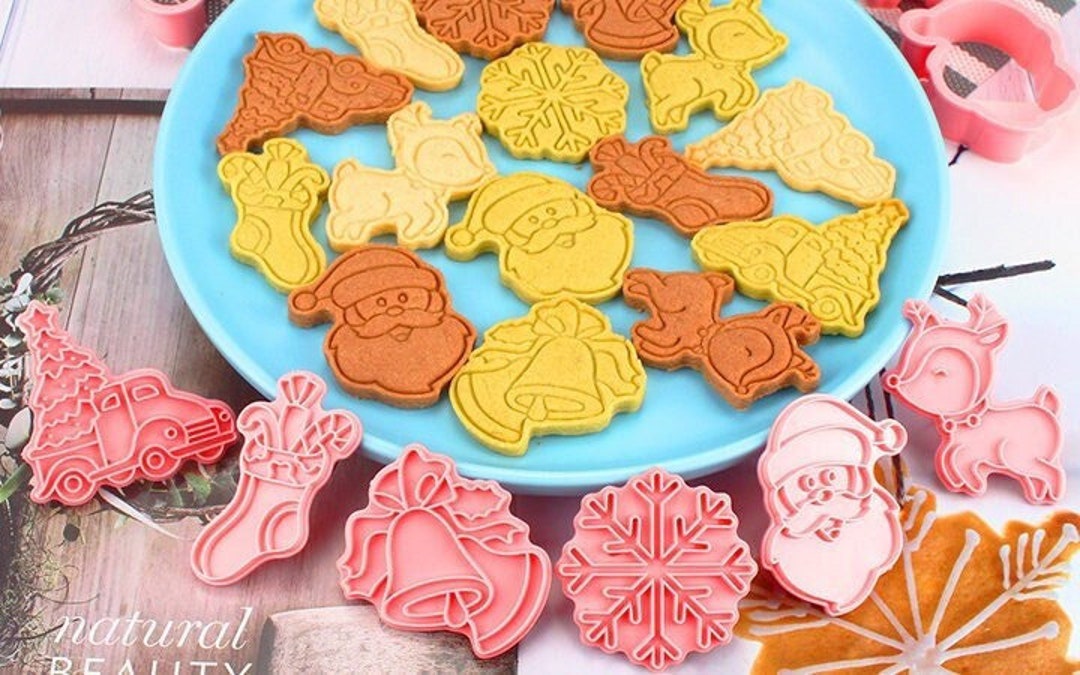 Christmas #2 Mini Imprint Cookie / Fondant Cutters - 6 Count - Etsy