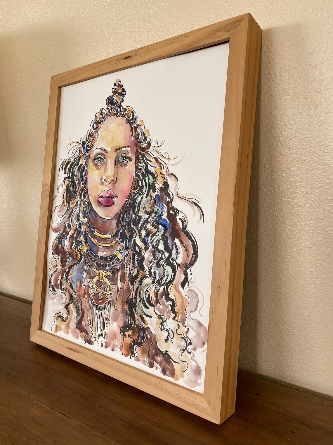 Original Painting Erykah Badu - Etsy