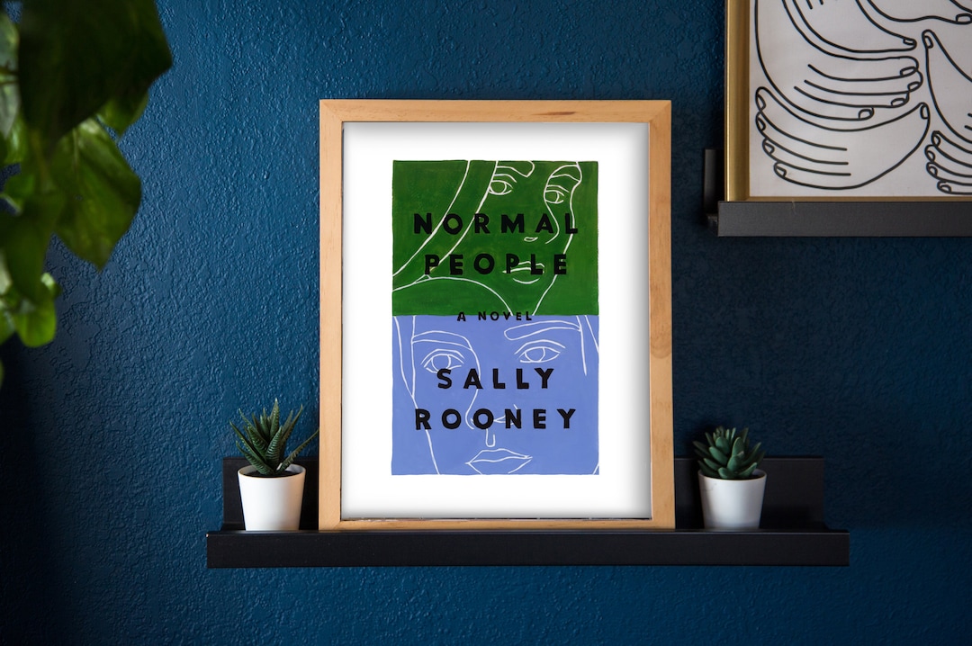 Normal People Sally Rooney Book Cover Original Painting - Etsy
