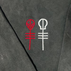 Twenty One Pilots //skeleton Clique Embroidered Sweatshirt - Etsy