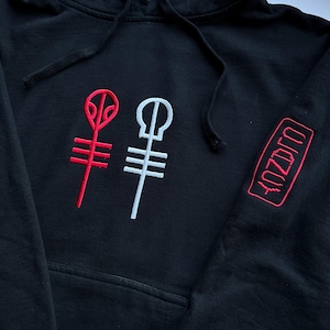 Twenty One Pilots //skeleton Clique Embroidered Sweatshirt - Etsy