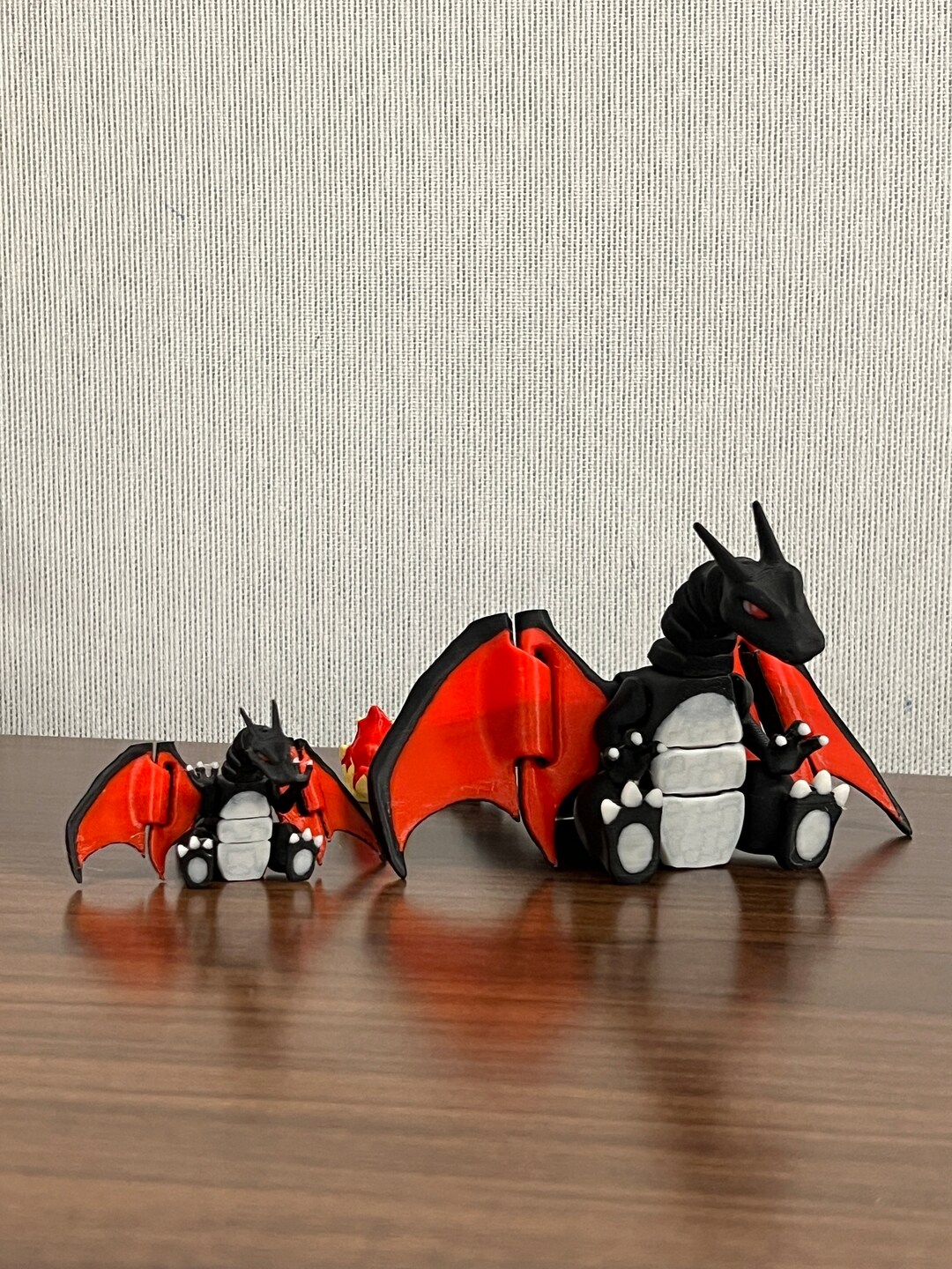 Flexible Shiny Charizard Figure 3D Print - Etsy