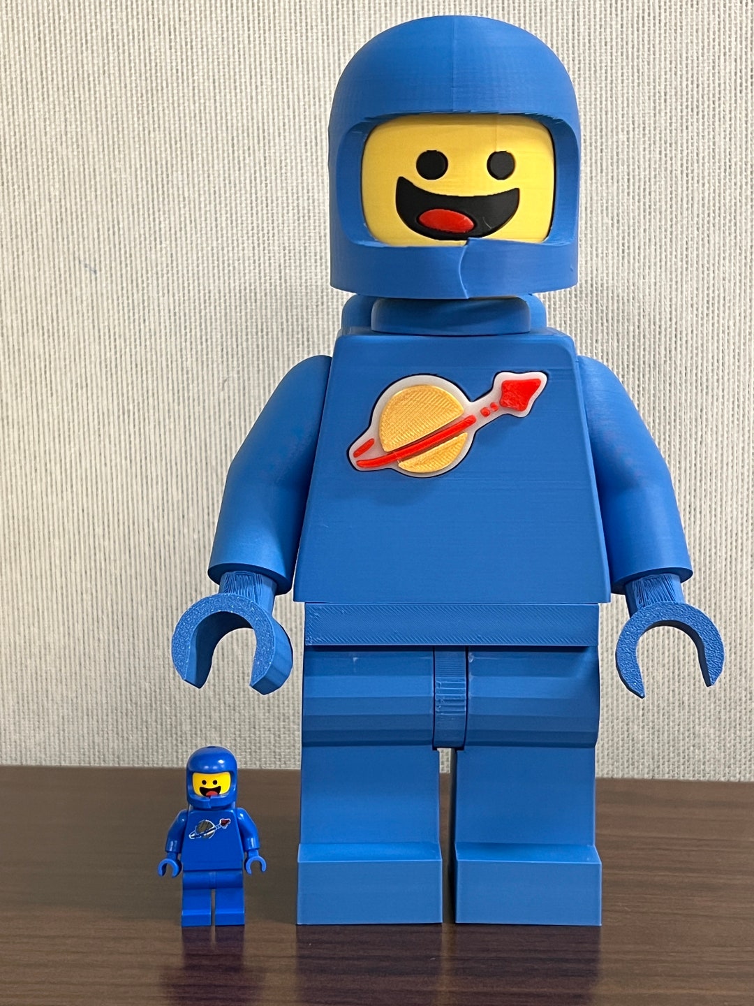 Lego Movie Spaceman Benny Bigfig 3D Printed - Etsy