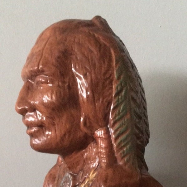 Large Indian Native Statues - Etsy