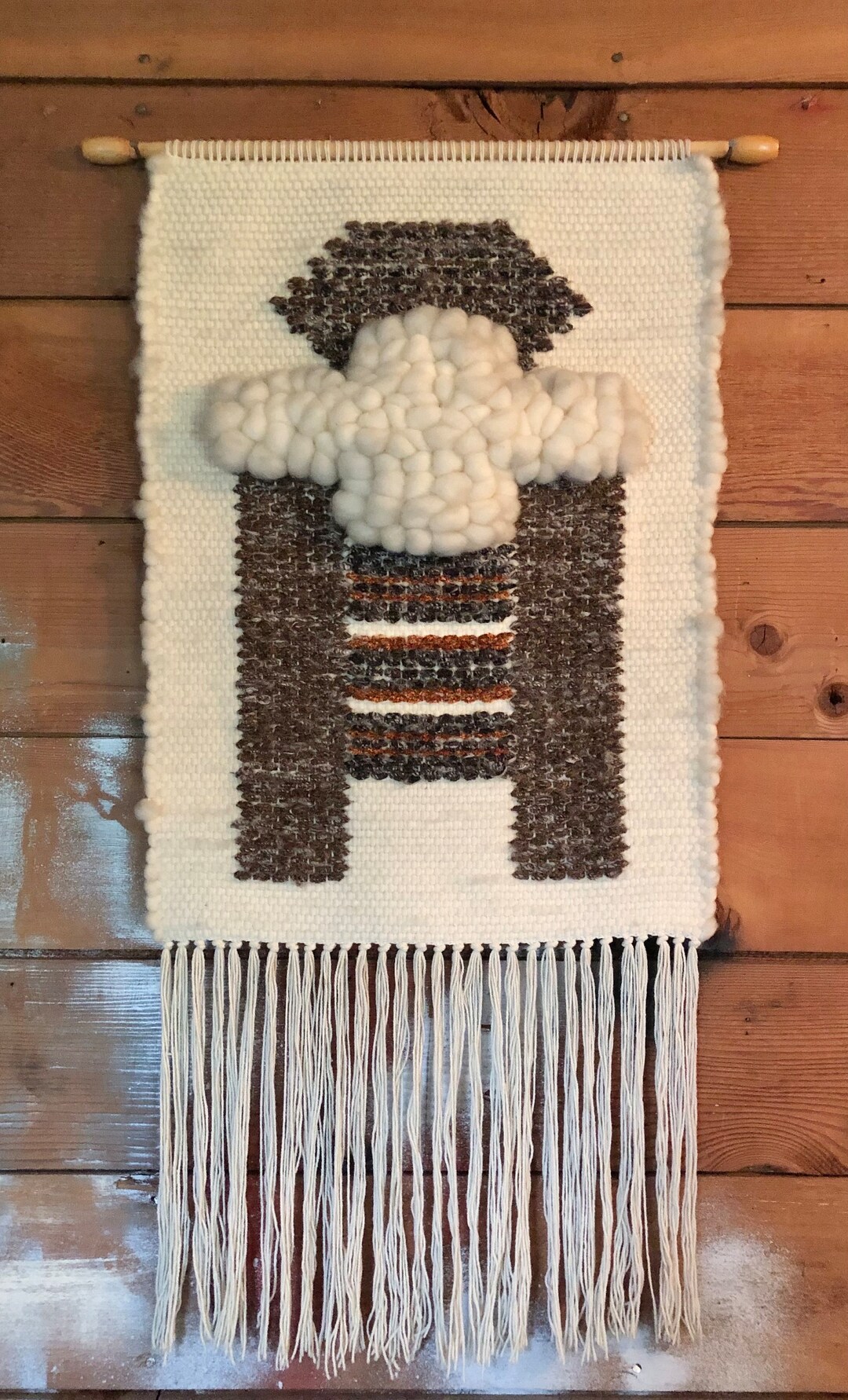 1978 Friedman Wall Hanging Fiber Art Weaving 3D - Etsy