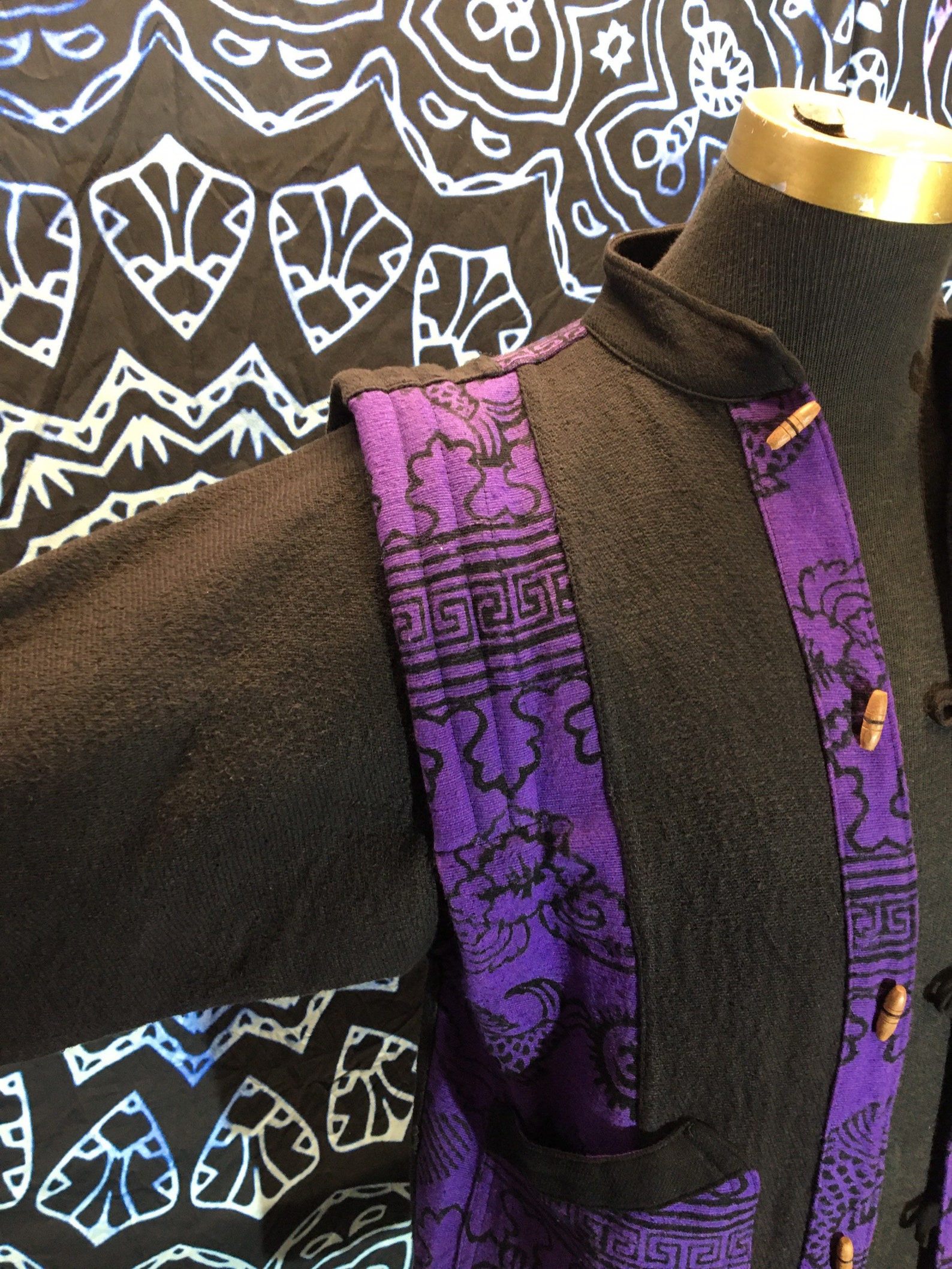 Purple Pisces Nepal Jacket Cotton - Etsy