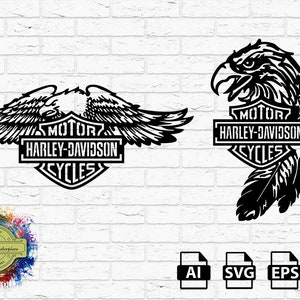 Harley Davidson Logo - Etsy