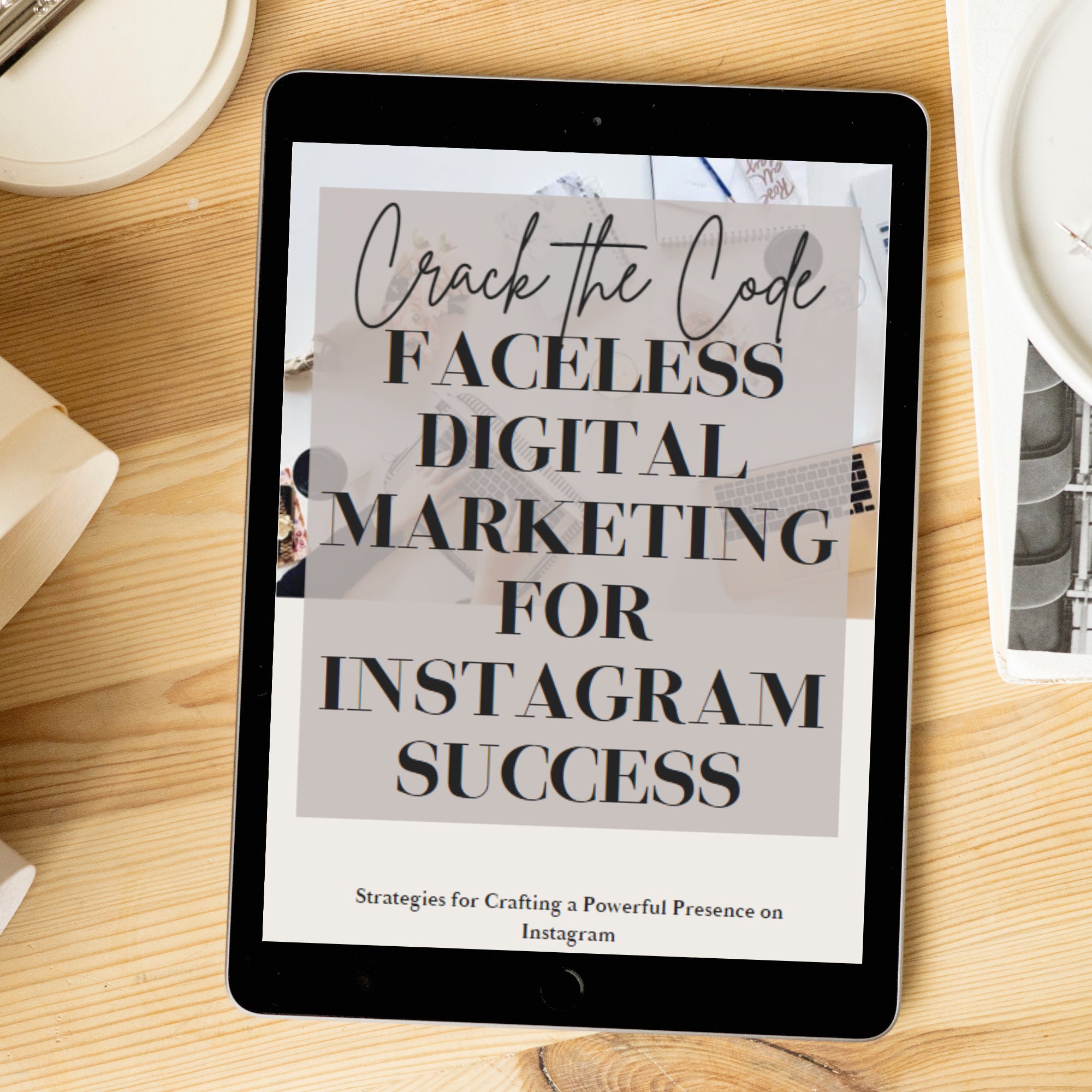 Faceless Digital Marketing Guide With Master Resell Rights (MRR) and ...