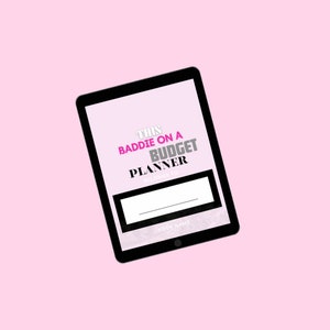 2024 Baddie on A Budget Planner, Digital Download Money Planner ...