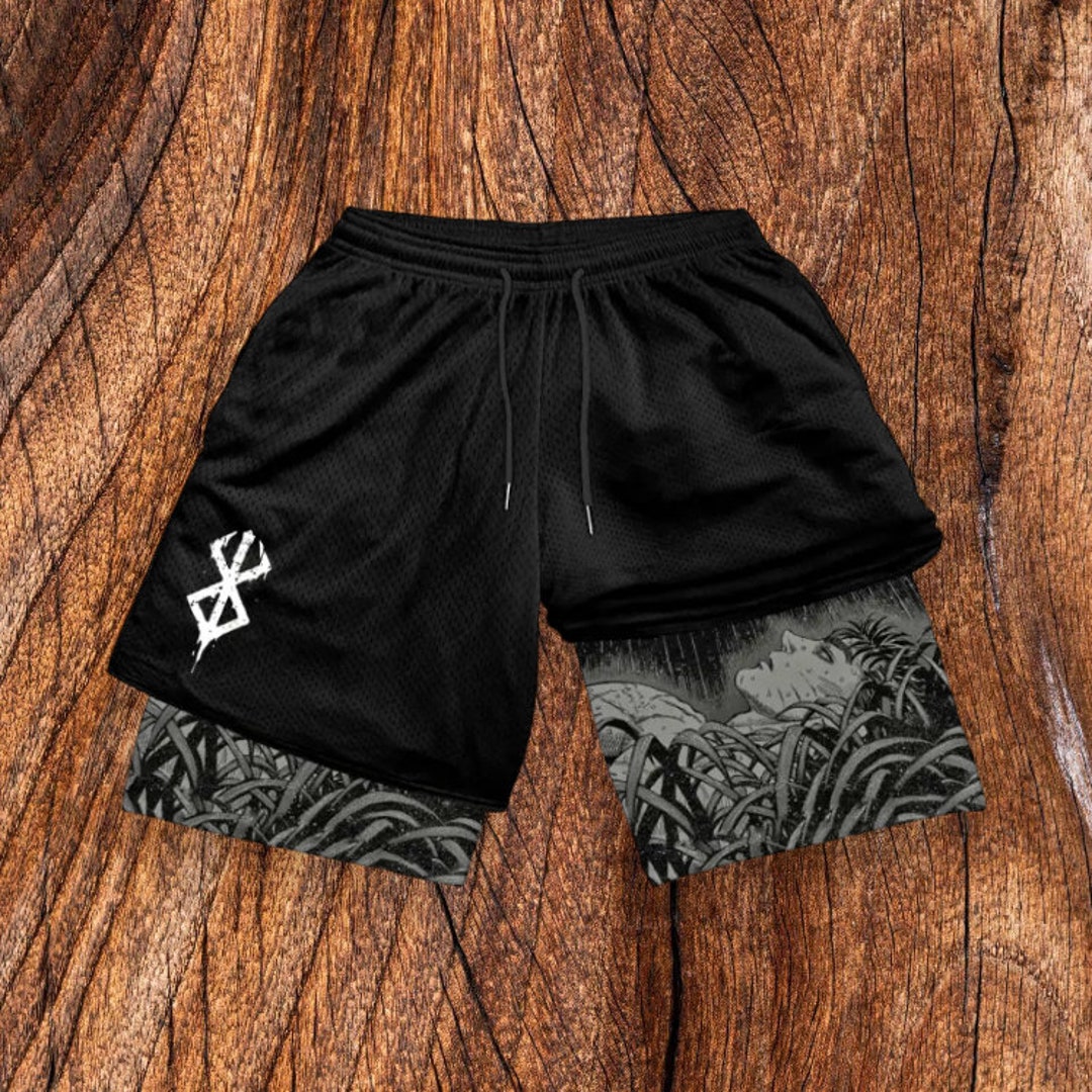 Guts Berserk-themed Graphic Training Compression Shorts - Etsy