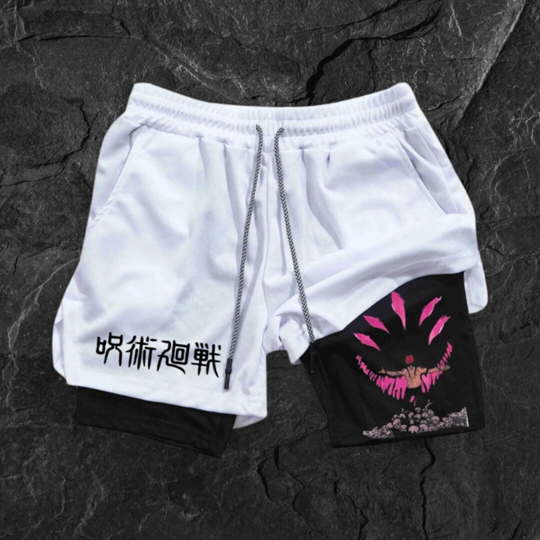 Anime Jujutsu Kaisen-themed Compression Gym Shorts - Etsy