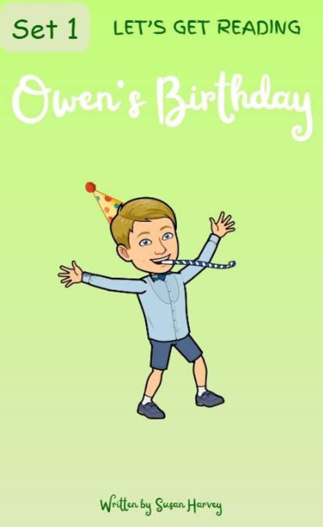 Personalised Phonetic Reading Book names Birthday is From Set 1 of Our ...