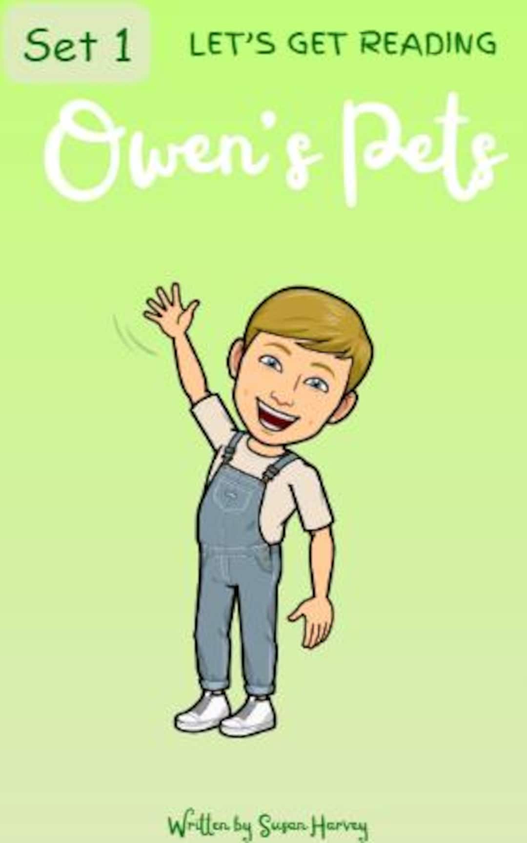 Personalised Phonetic Reading Book names Pets is From Set 1 of Our ...