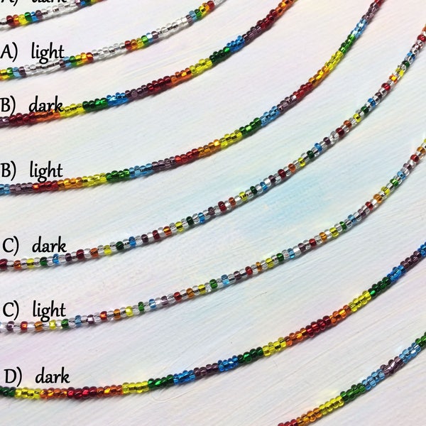 Rainbow Seed Beads - Etsy