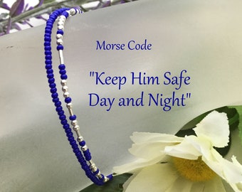 Keep Him Safe Bracelet - Etsy