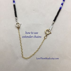 Sterling Silver Chain Length Extender for Necklace or Bracelet, 1 Inch ...
