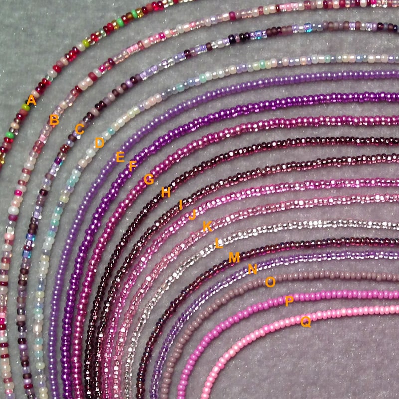 Seed Bead Necklace - Etsy