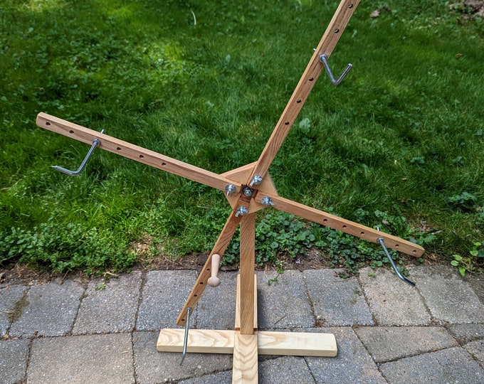 Ash Yarn Swift/winder - Freestanding, Vertical, Upright - Etsy