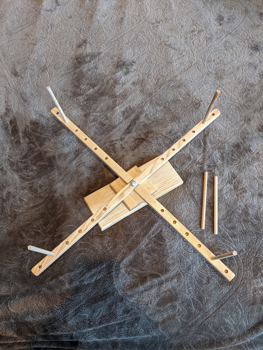 Portable White Ash Yarn Swift Ball Bearing Modern Version of Amish ...