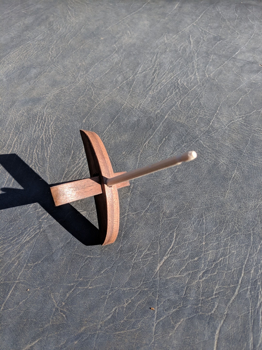 Handmade Mini Black Walnut Turkish Drop Spindle Whorl - Etsy
