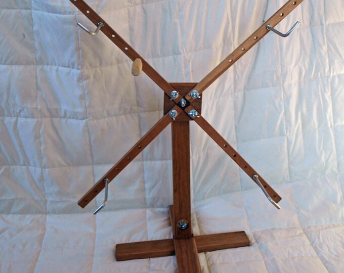 Solid Cherry Yarn Swift/winder - Freestanding, Upright Vertical - Etsy