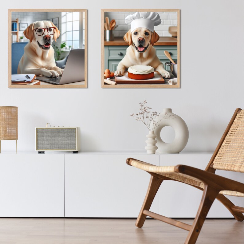 Labradors 8 Digital Images of Cute Labs in Fun Everyday Situations ...
