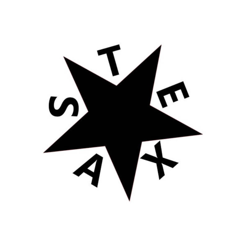 Texas Star SVG/PNG/JPG Files | Star Cut Files | United States of ...