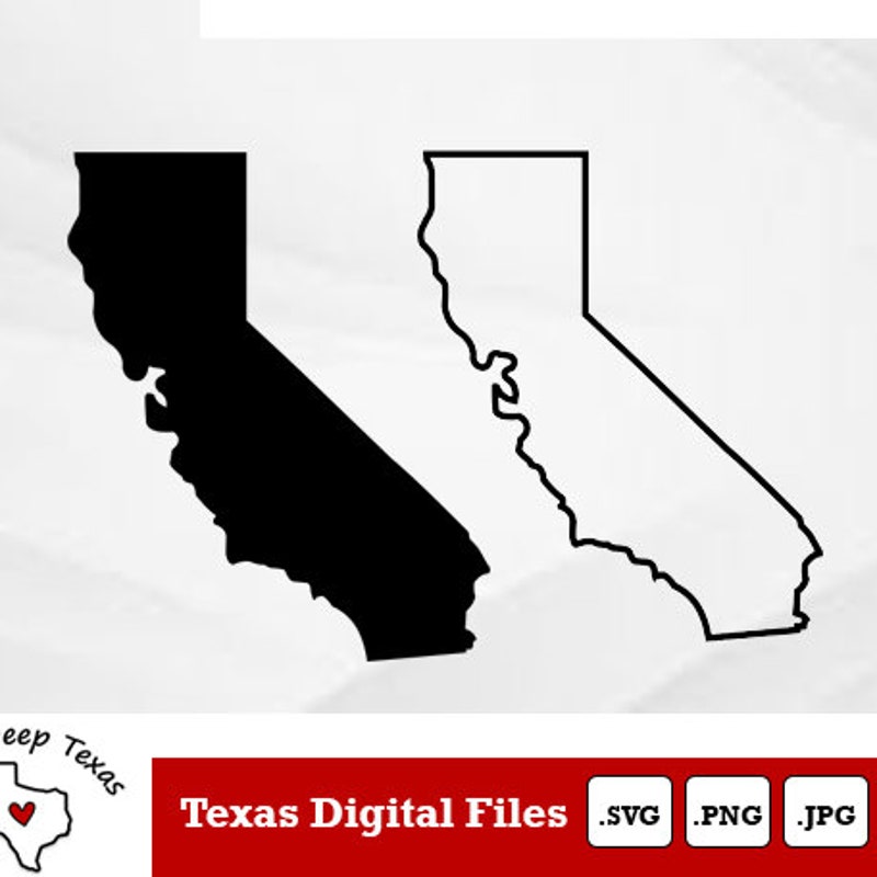 California State Pattern - Etsy