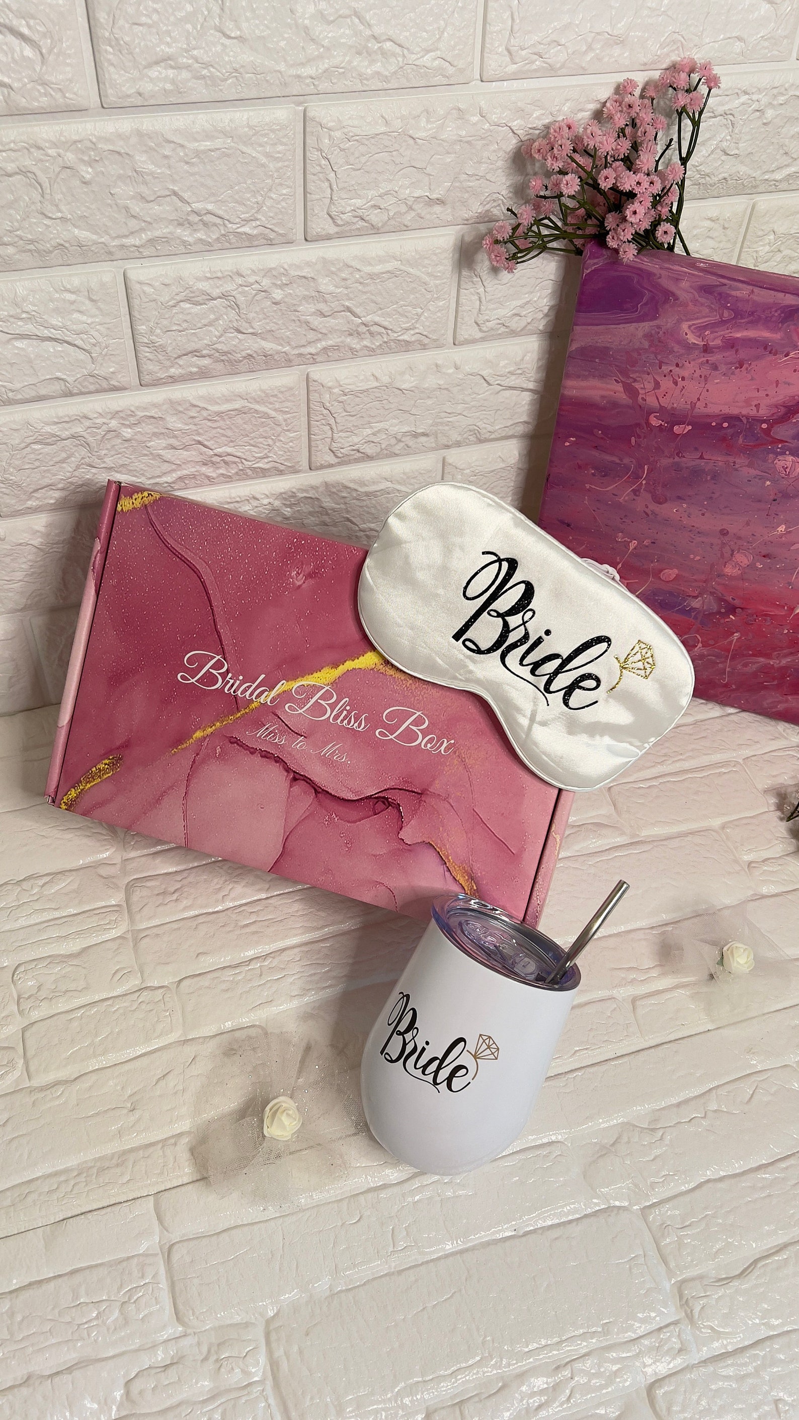 Pamper Me Luxurious Spa Bridal Gift Box With 9 Items | Wedding Gift for ...
