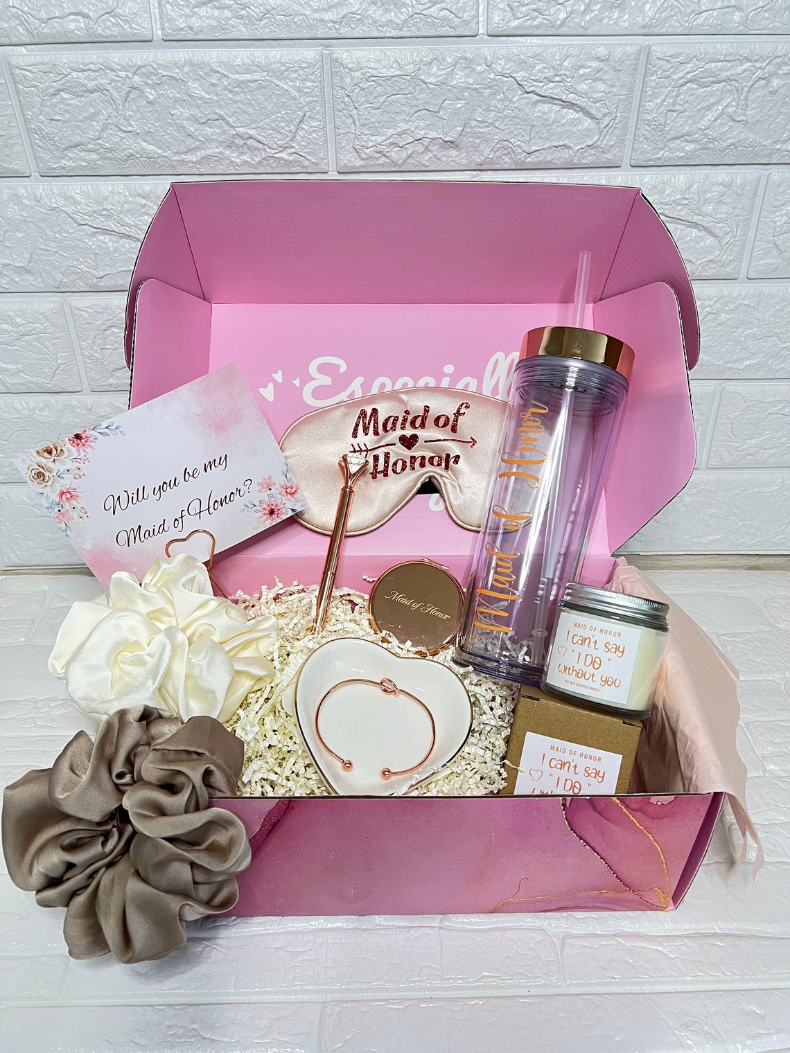 Maid of Honor Magic Box With 10 Items Wedding Gift for a Maid of Honor ...