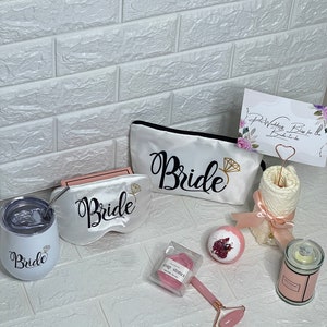 Pamper Me Luxurious Spa Bridal Gift Box With 9 Items | Wedding Gift for ...
