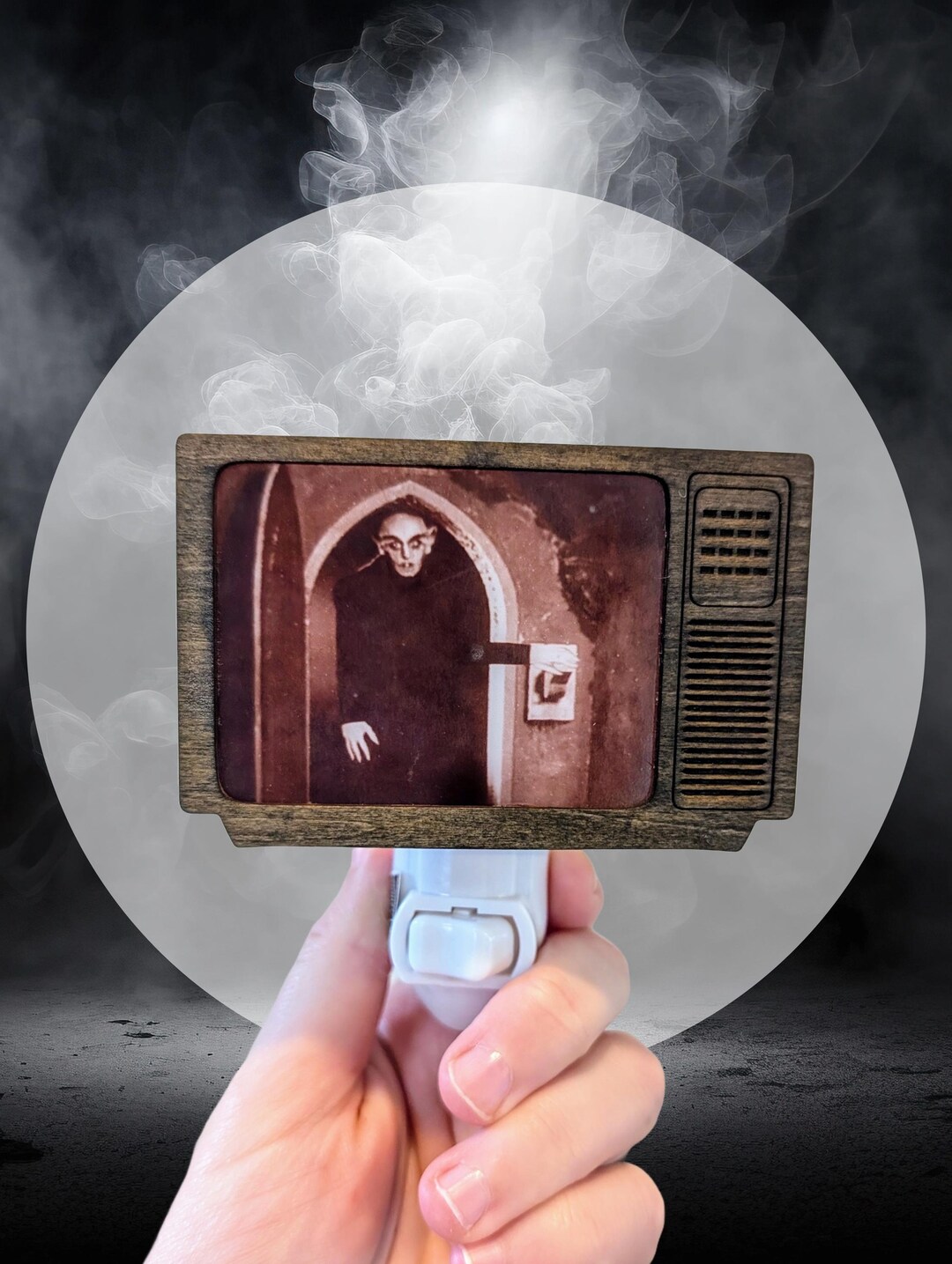 Nosferatu TV Night Light - Etsy