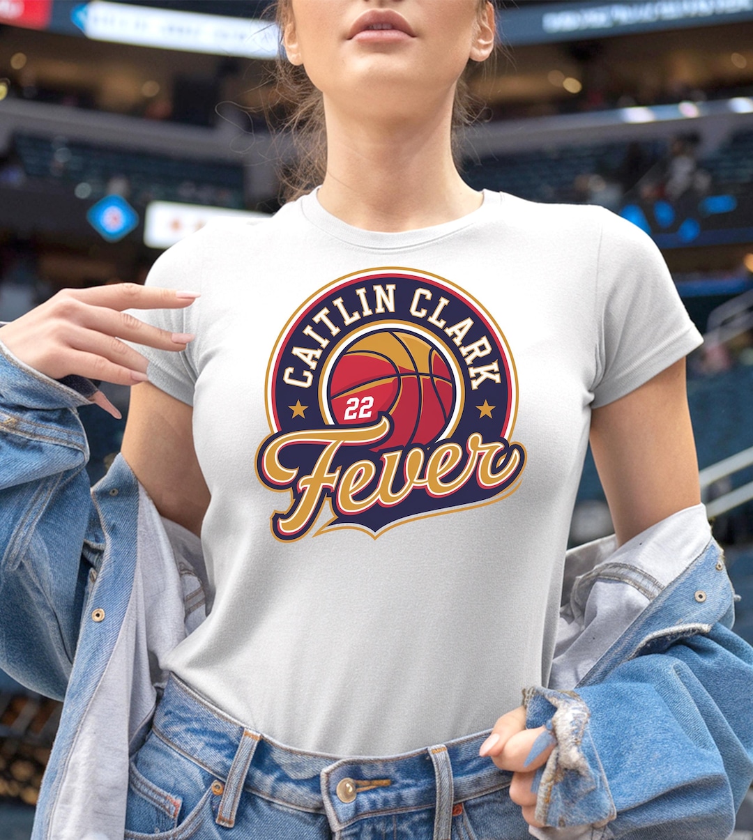 Caitlin Clark 22 Fever Womans Basketball Tshirt - Etsy