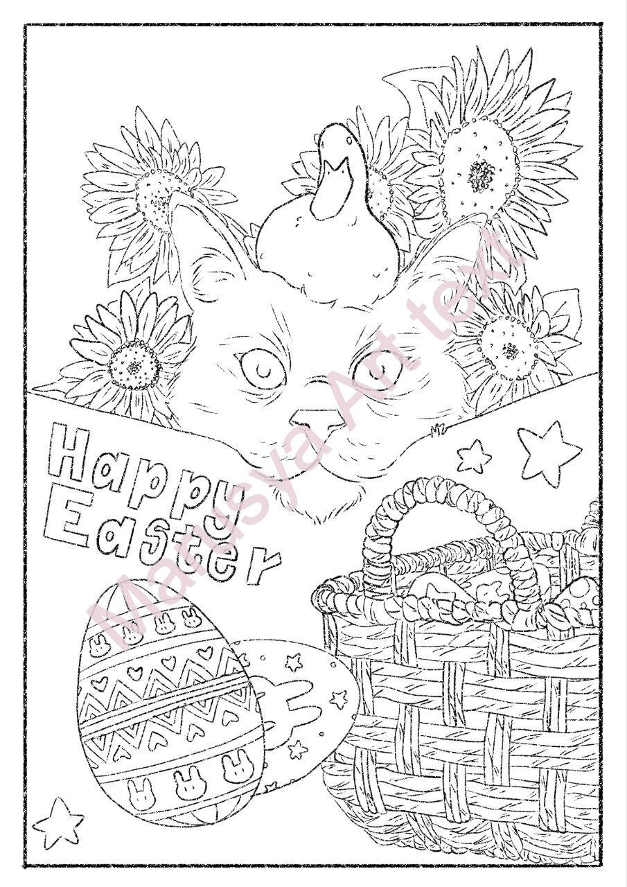 Colouring Pages of Different Scenarios. - Etsy